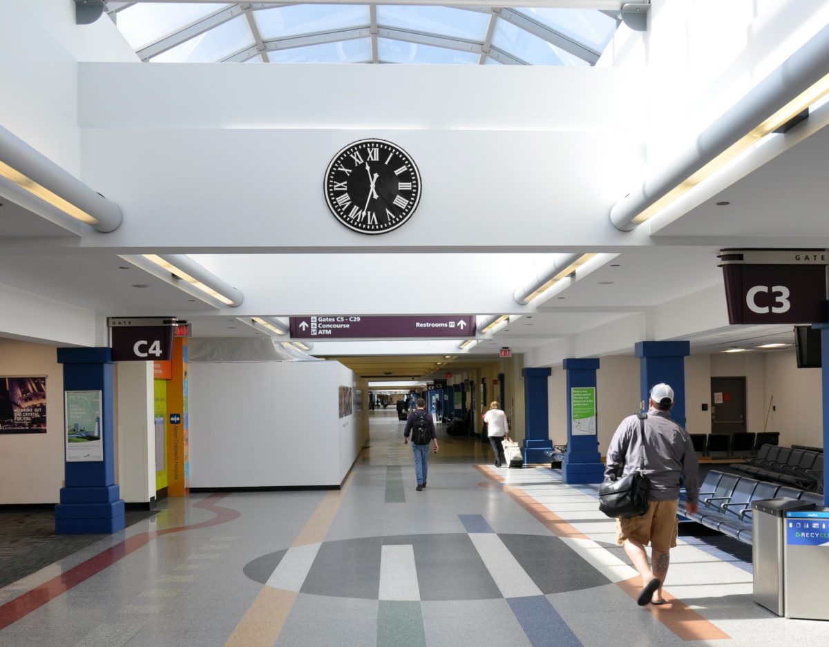 1100 Silhouette - Markers on background Tower Clocks | Electric Time®