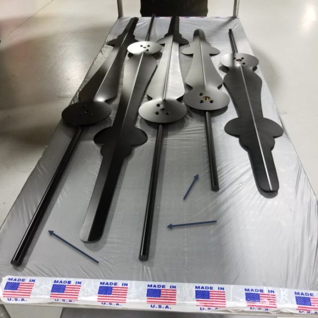 What is a rod tail on a (tower clock) clock hand?