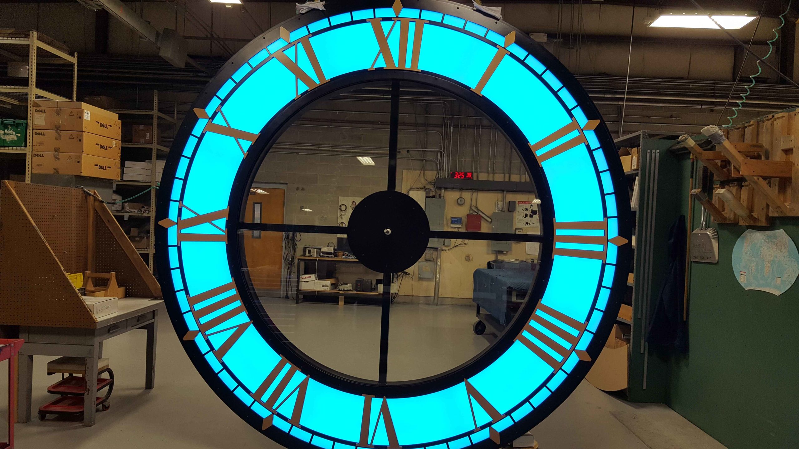From a Rendering to a Clock...