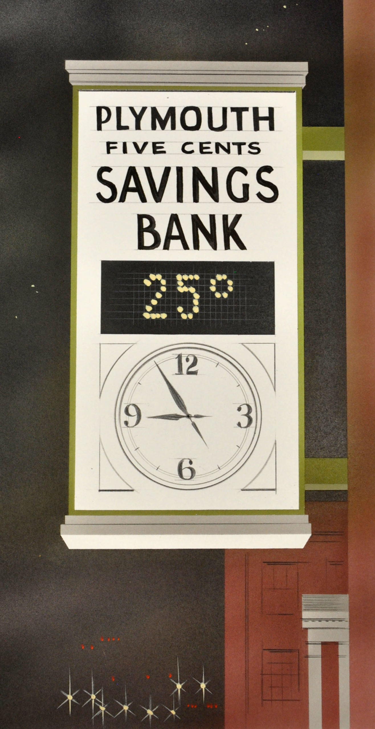 Gallery of 1960's Clock Renderings - Electric Time Company