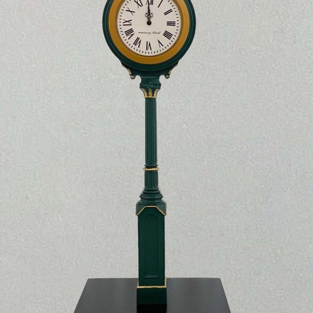 2 Dial Post Clock Miniatures | Electric Time®