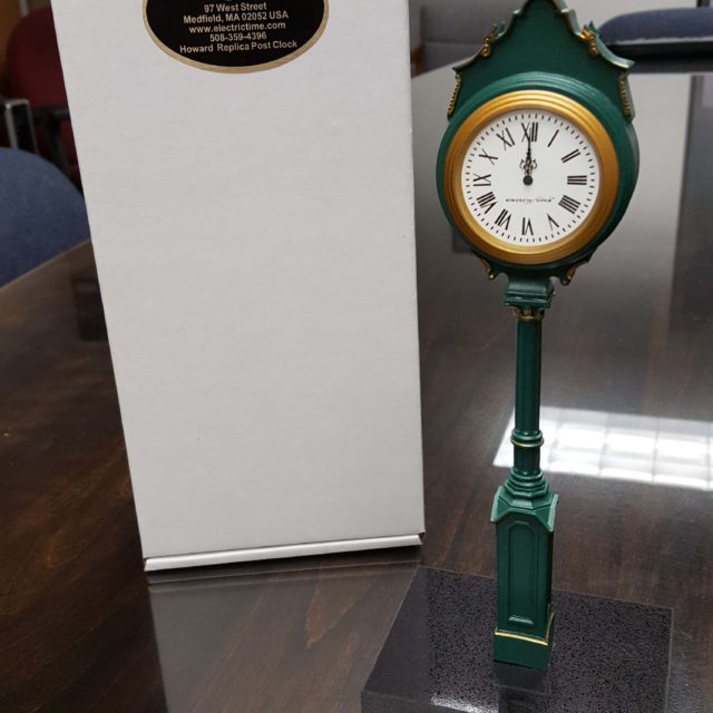 2 Dial Post Clock Miniatures | Electric Time®