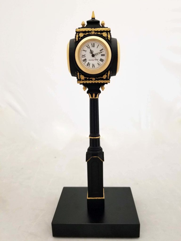 4 Dial Post Clock Miniatures | Electric Time®