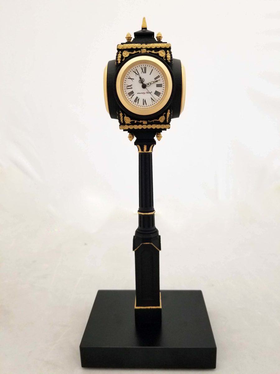 4 Dial Post Clock Miniatures | Electric Time®
