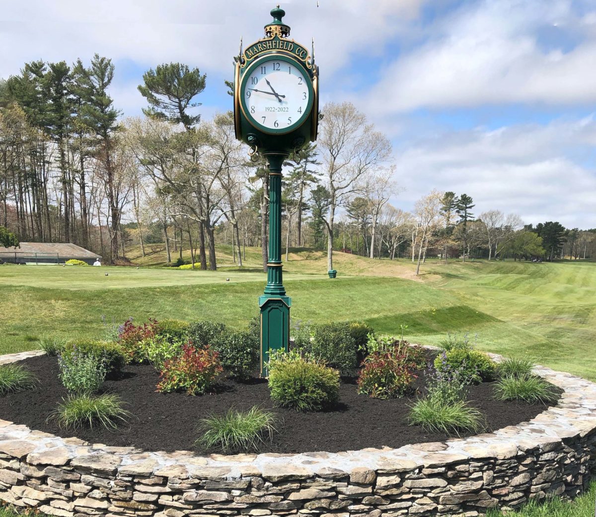 4 Dial Washington Small Post Clocks | Electric Time®