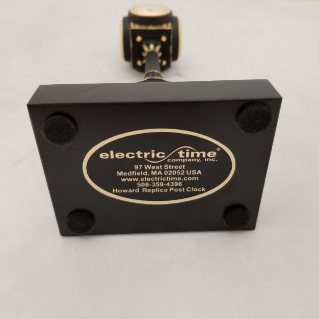 4 Dial Post Clock Miniatures | Electric Time®
