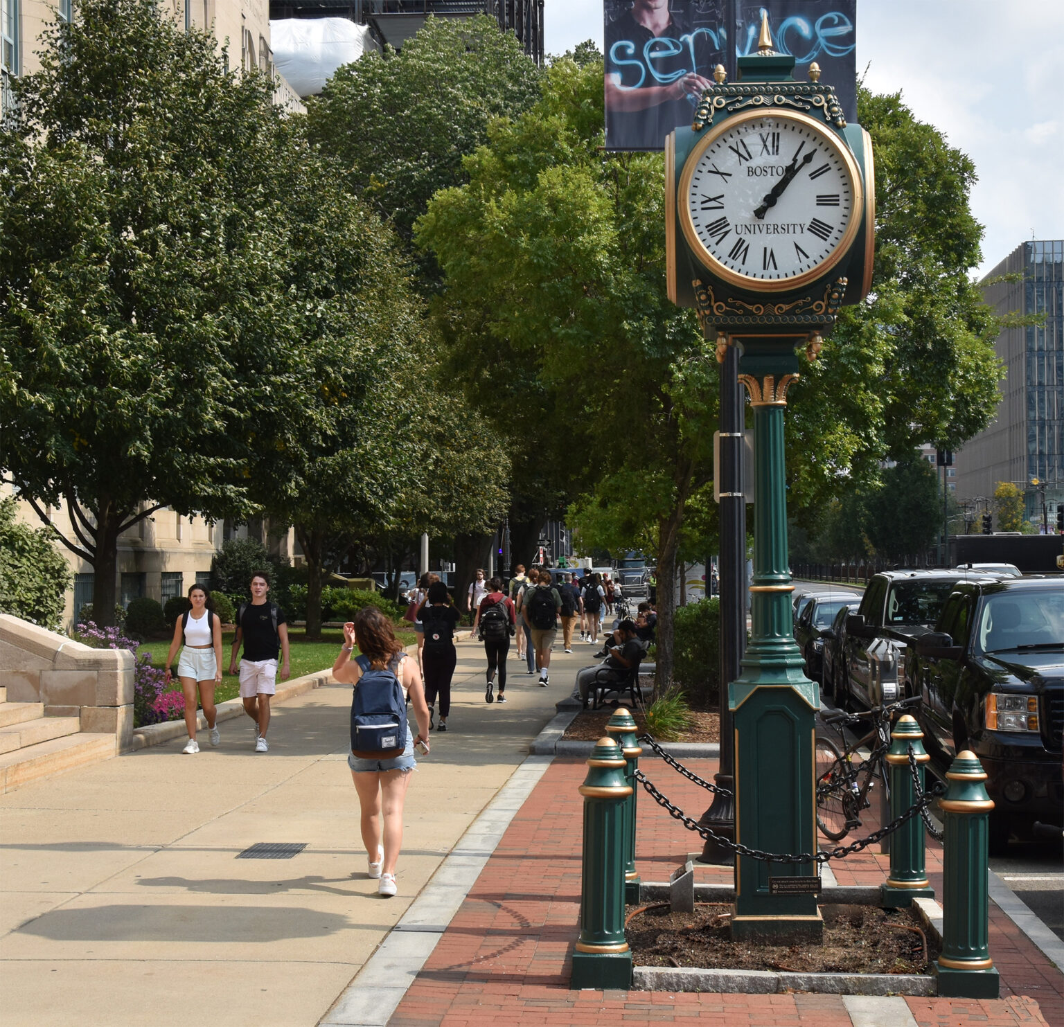 Street Clock Bollards Post Clocks | Electric Time®
